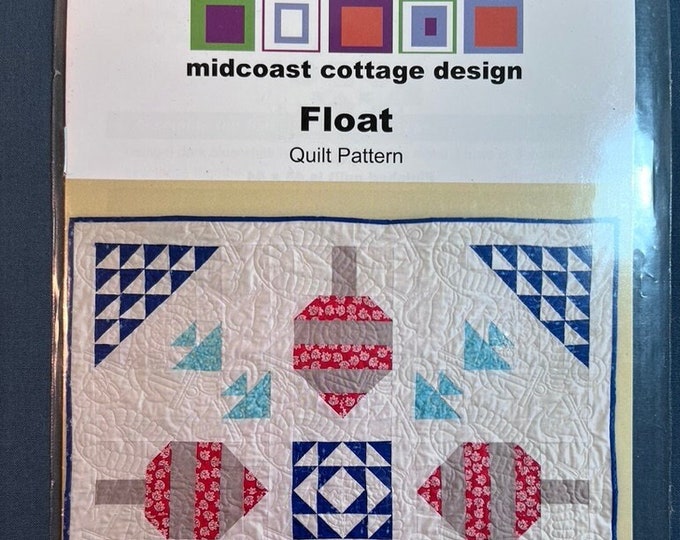 Midcoast Cottage Design: float Quilt Pattern, Nautical, Ocean, Sea ...