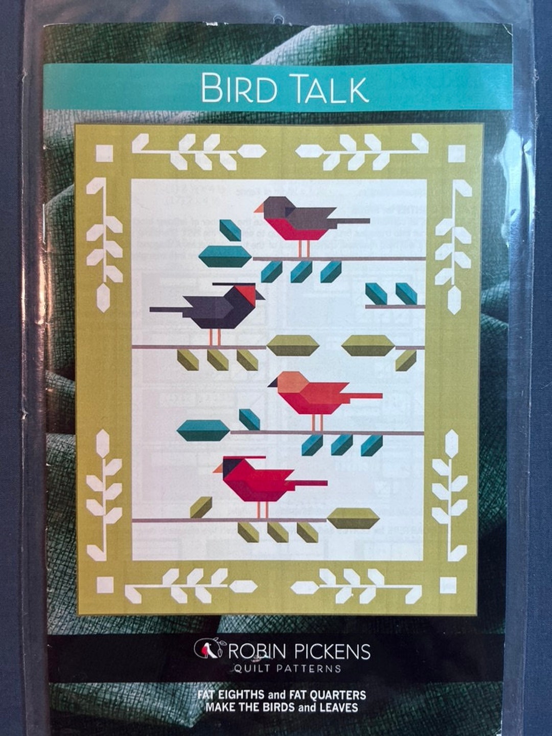Quilt Pattern by Robin Pickens: Bird Talk in 2 Sizes. - Etsy