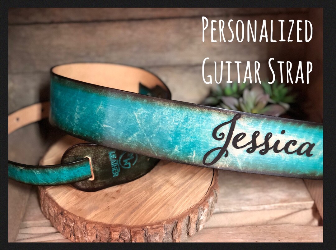 KIDS GUITAR STRAP Show off Your Name With a Personalized Custom-made ...