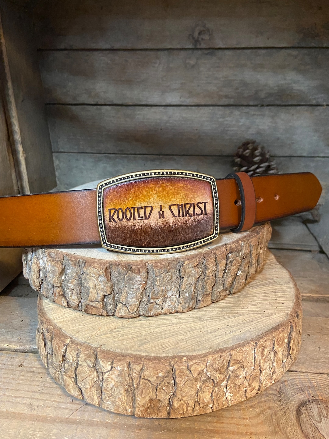 Belt Buckle | Rooted in Christ | Christian Gift | Great Graduation Gift ...