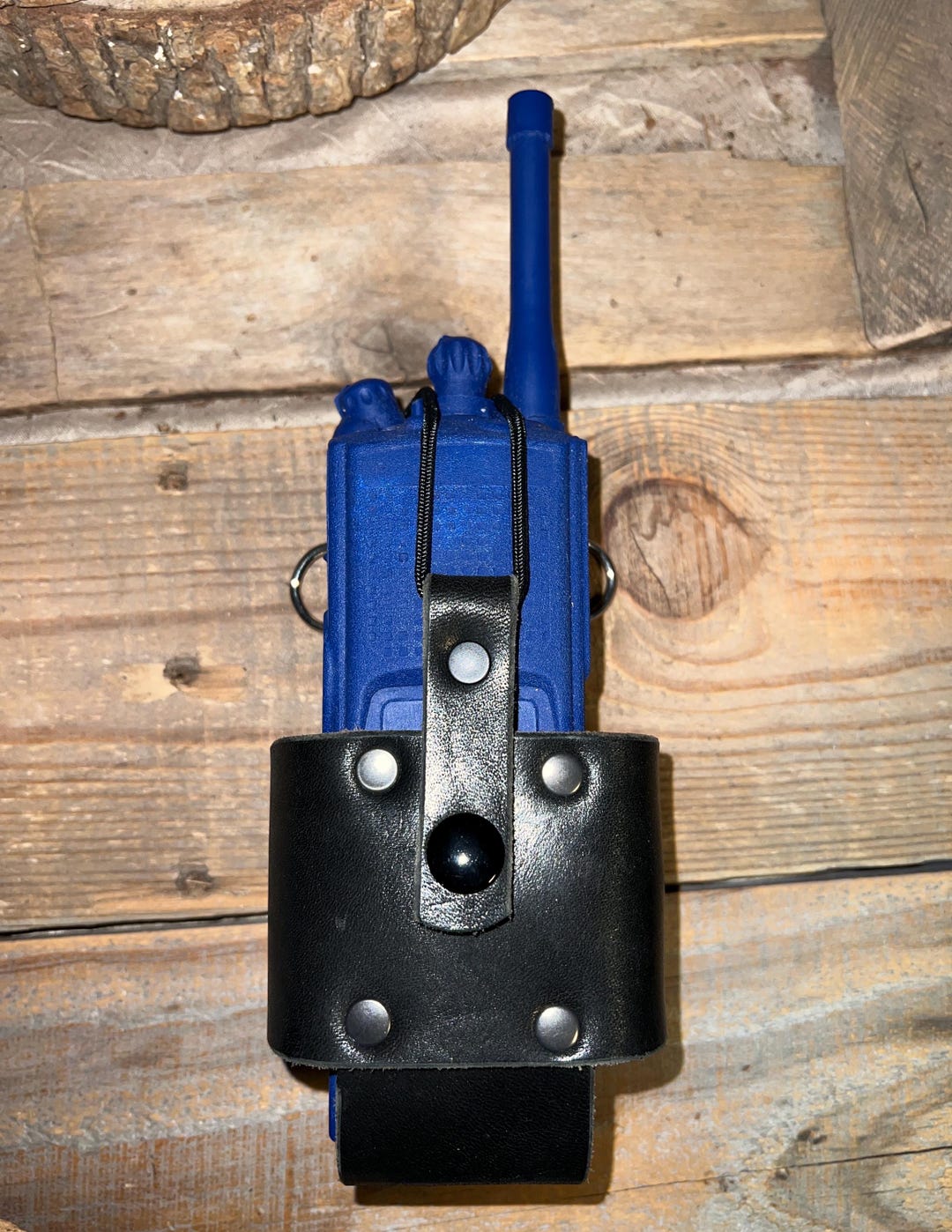 Radio Bucket for Fireman's Radio Holder- Leather Holster for Radio ...