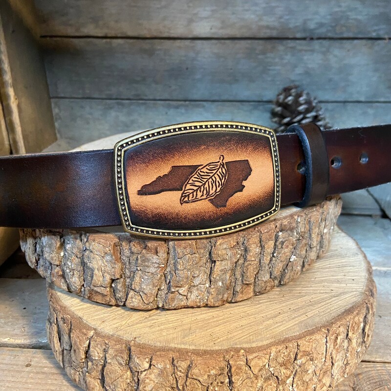 Belt Buckle Tobacco - Etsy
