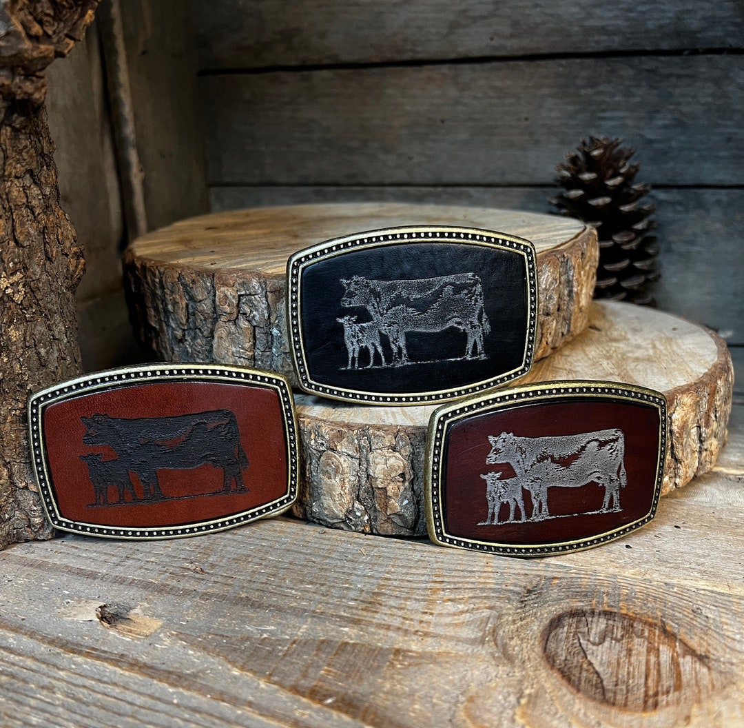 Cattle Belt Buckle Makes Great Farmers Gift 4H FFA Gift - Etsy