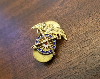Quartermaster pin | Etsy