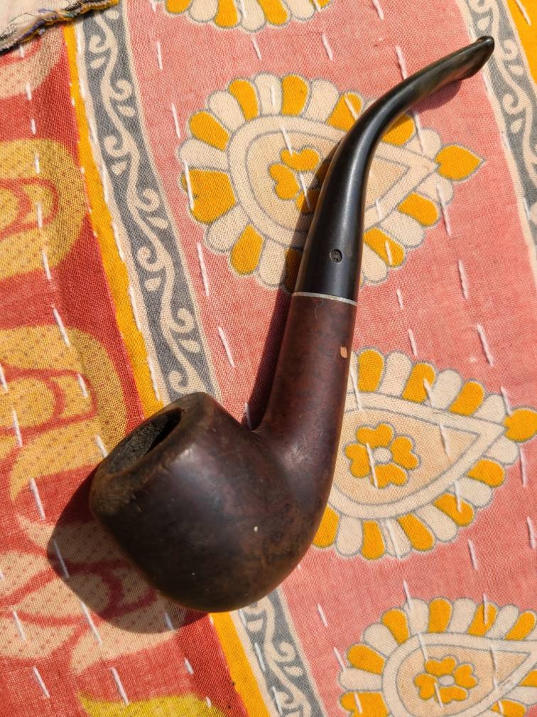 1950's Burled Wood Bold Style Mid-century Modern Tobacco Smoking Pipe ...