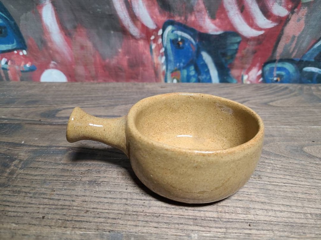 Vintage Beautiful Uranium Tan Bybee Pottery Primitive Kentucky Clay ...