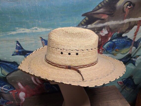Vintage 1970's Legitimo SAhuayo #57 Mexico Straw Cowb… - Gem