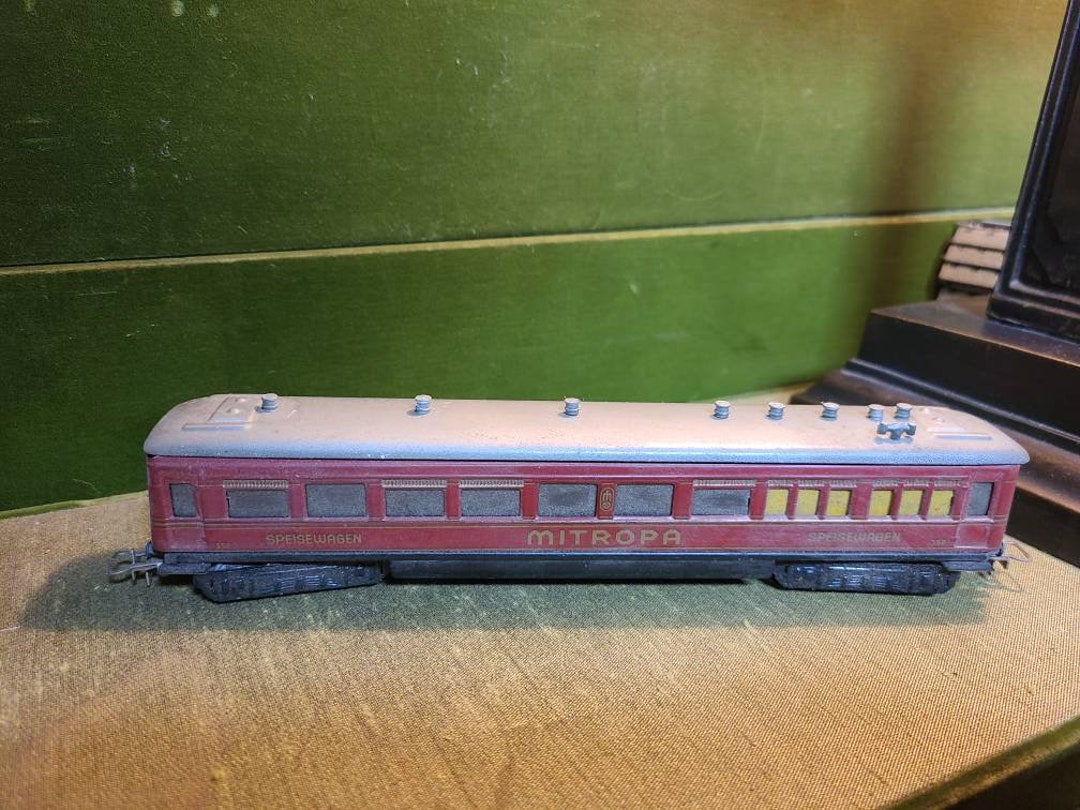 Antique Marklin Mitropa Toy Train Speisewagen #352 Diner Car German ...