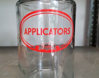 Vintage Medical Office Glasco Applicators Glass Sterilizer Jar | Etsy