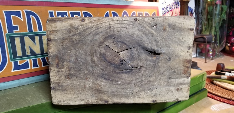 Vintage Wooden Crate Durham Mustard Advertising General Store - Etsy