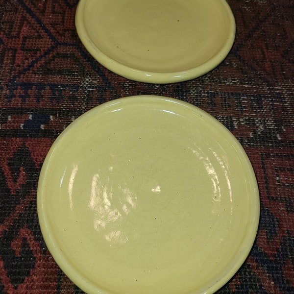 Primitive Pottery Plates - Etsy