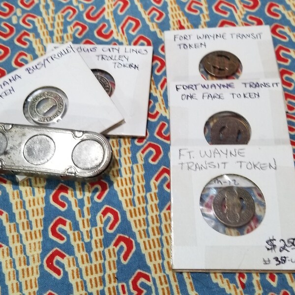 Railroad Tokens - Etsy