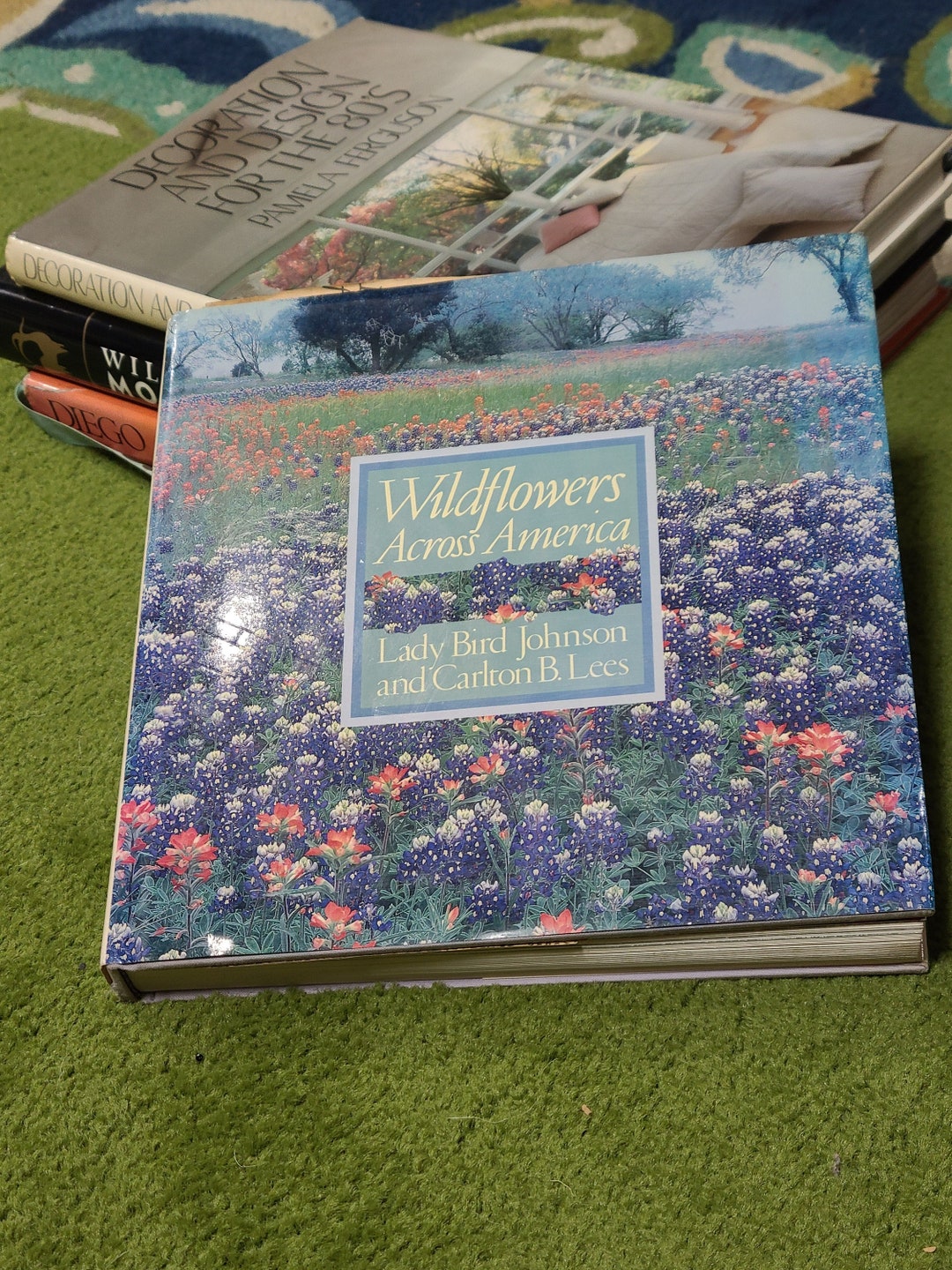 Used Hard Cover Book Wildflowers Across America by Lady Bird Johnson ...