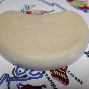 Vintage Handmade Folk Art Pottery M A Hadley Pottery Crescent Kidney ...