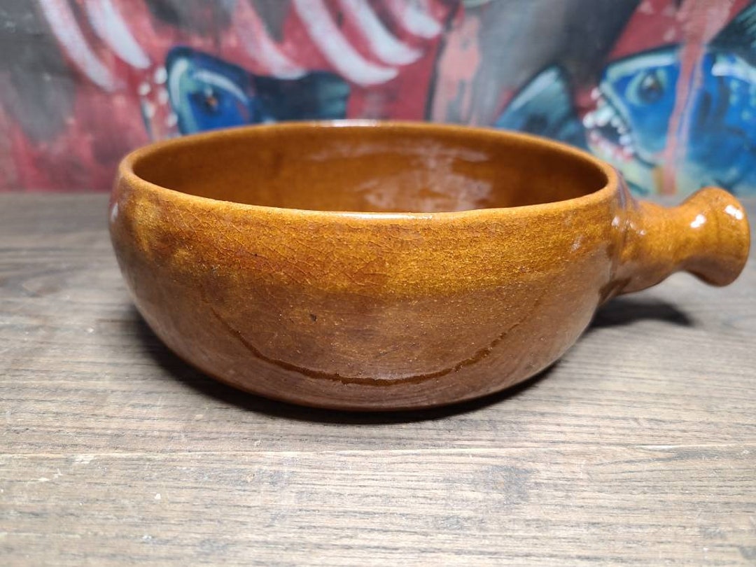 Vintage Beautiful Light Brown Bybee Pottery Primitive Kentucky Clay ...