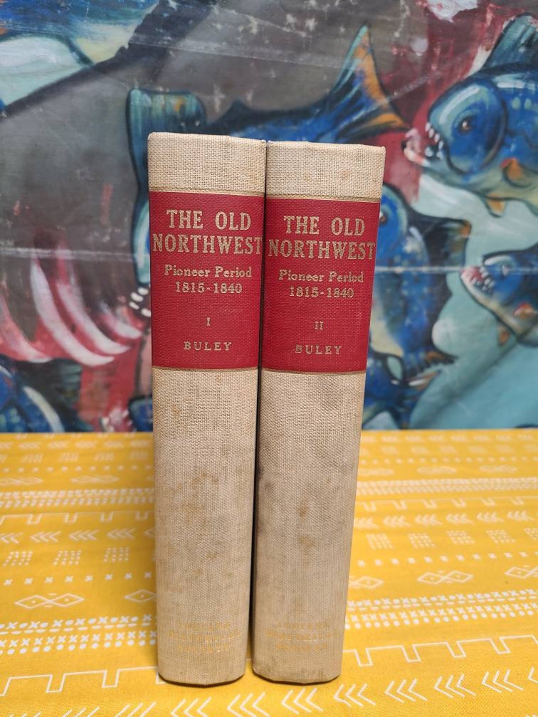 2 Vol Set Good Condition Hardcover Books the Old Northwest Territory ...