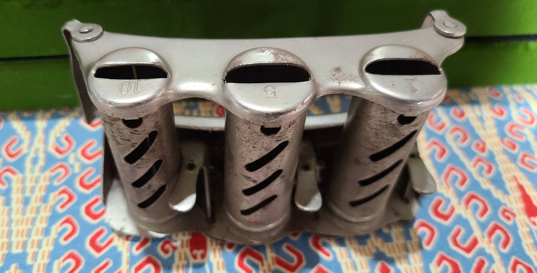 Unique Vintage Belt 3 Slot Barrel Token Metal Coin Changer | Etsy