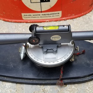 Vintage David White Instruments Surveying Transit in Case - Etsy