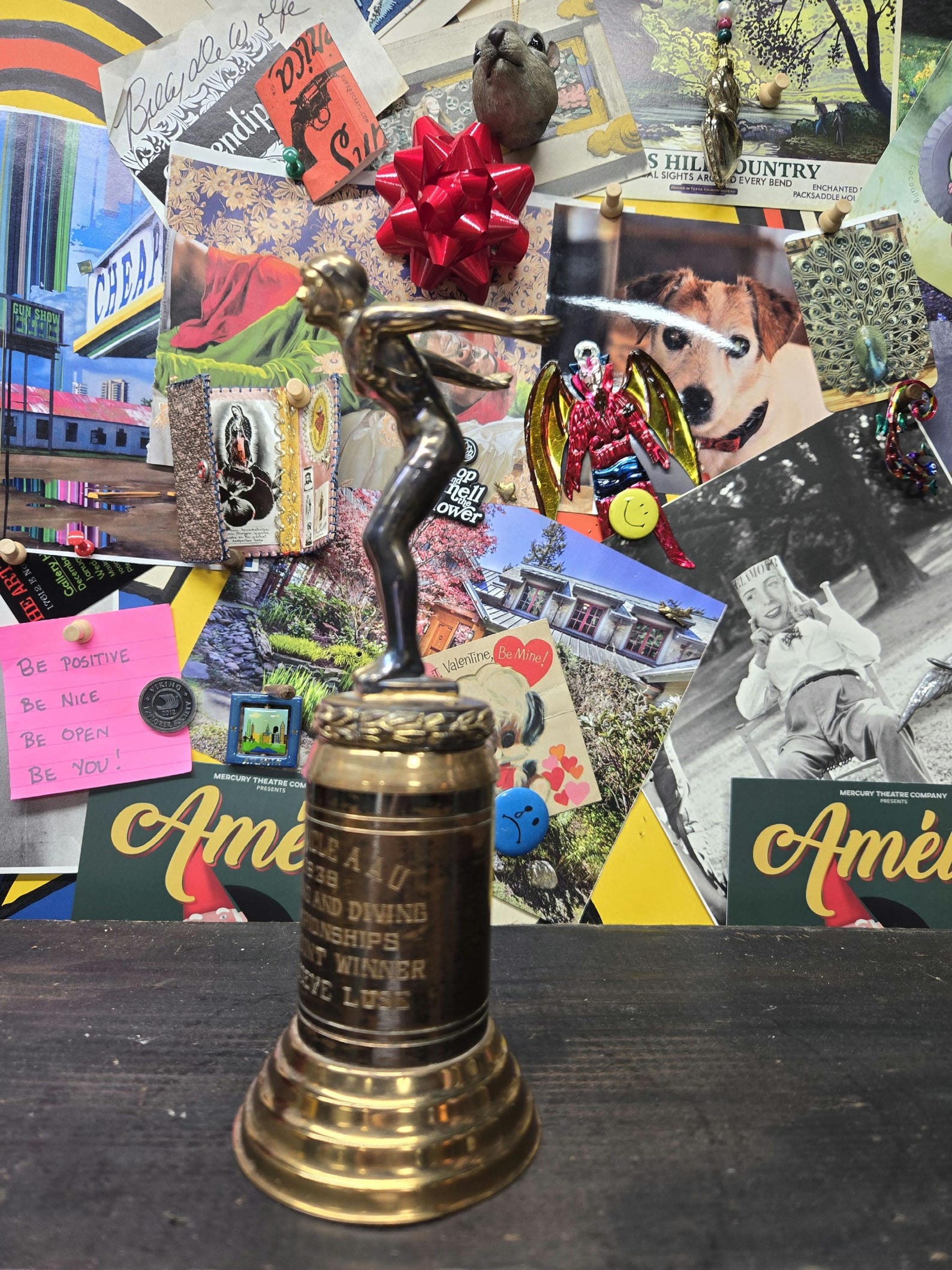 Art Deco Dodge Trophies 1939 Chronicle AAU Swimming and Diving ...