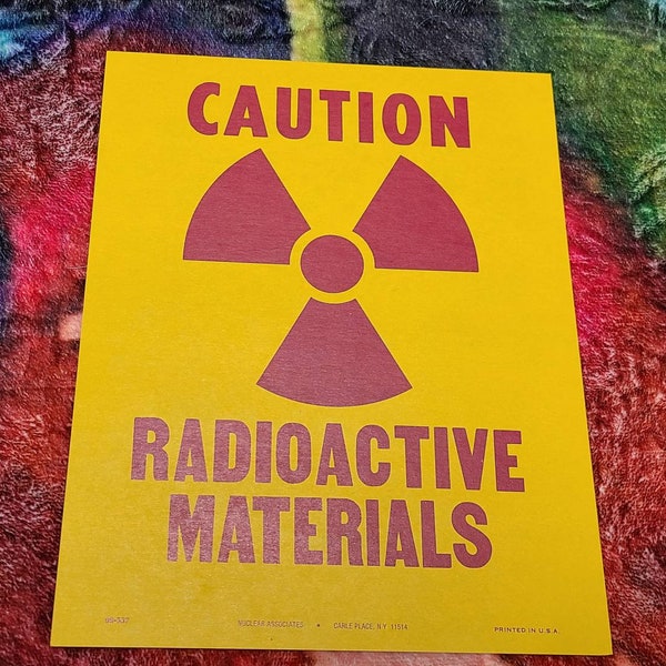Vintage Warning Sign - Etsy
