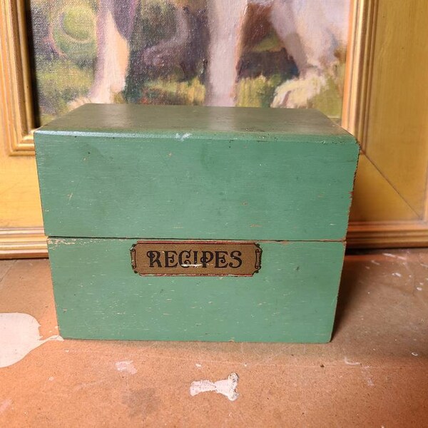 Recipe Box - Etsy