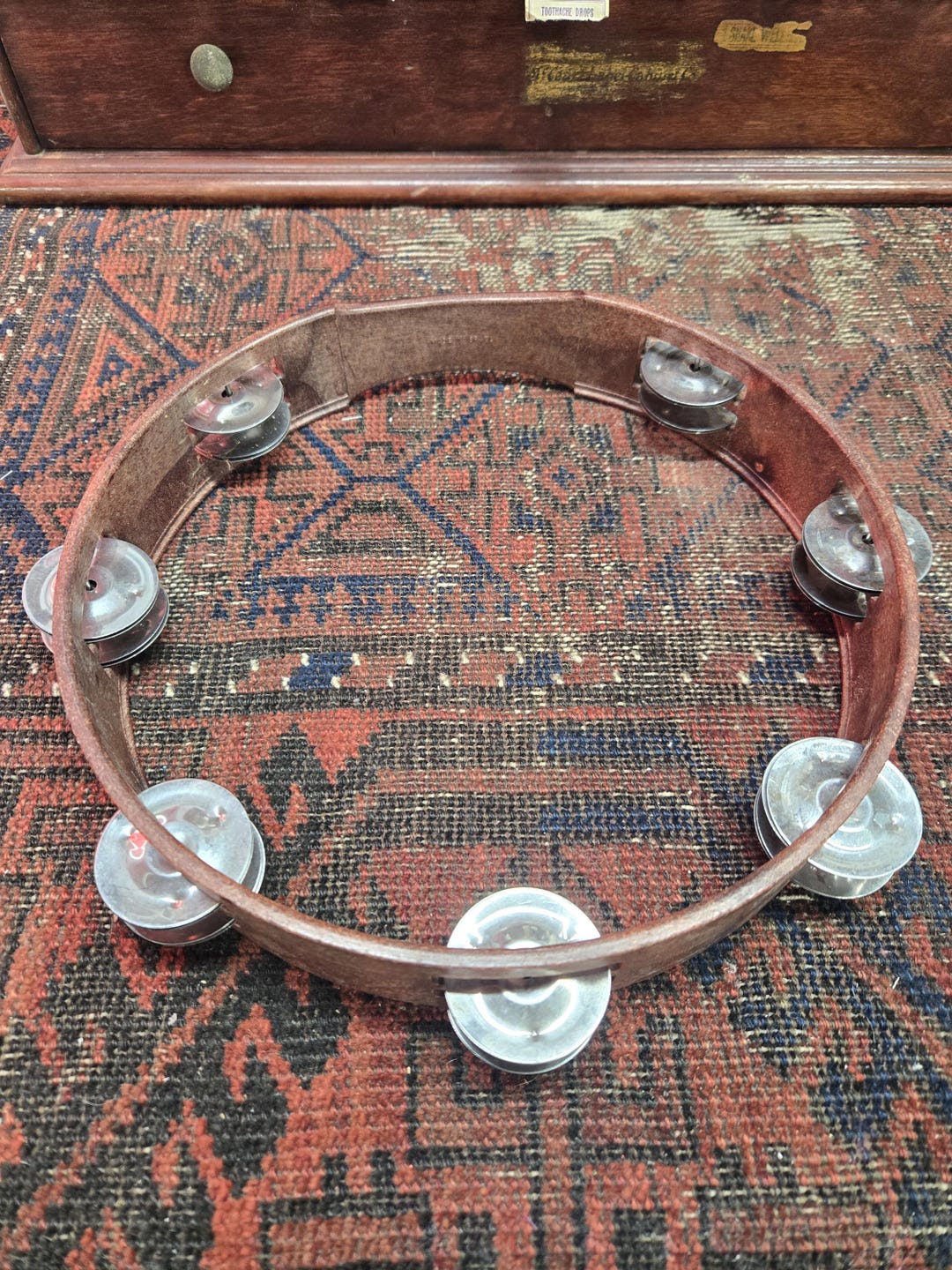 Antique Made in Israel Traditional Wooden Musical Band Instrument ...