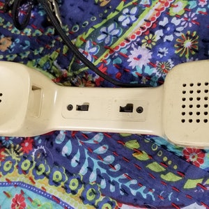 Vintage Walker Red & Tan Telephone Line Test Repair Lineman Push-button ...