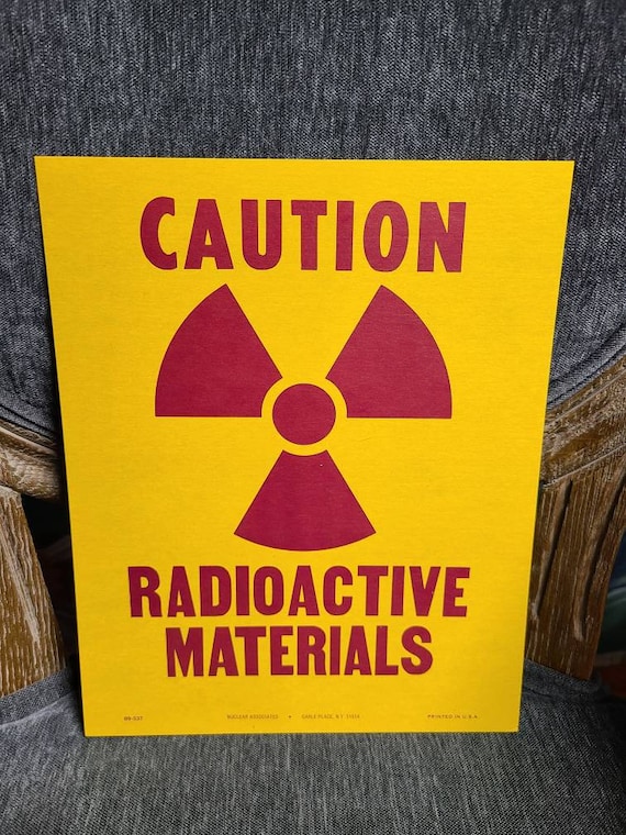 Radioactive Materials Sign