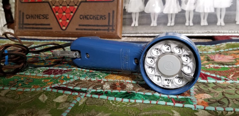 Vintage Bell System Western Electric Blue Telephone Line Test | Etsy