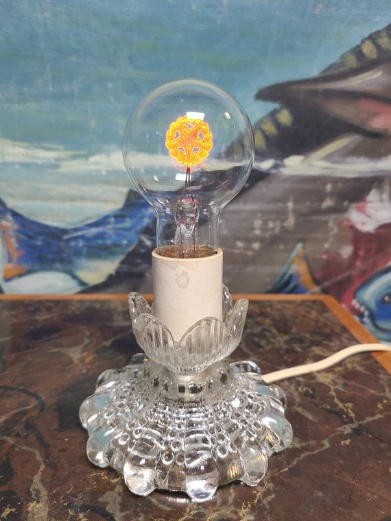 Antique Masonic Eastern Star Emblem Neon Orange Light Bulb for - Etsy