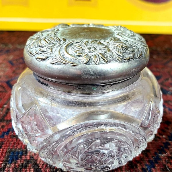 Victorian Powder Jar - Etsy