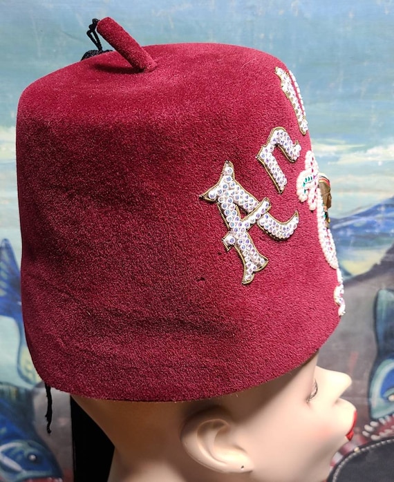 Vintage Circa 1950's 1960's Red Masonic Antioch Jewel… - Gem