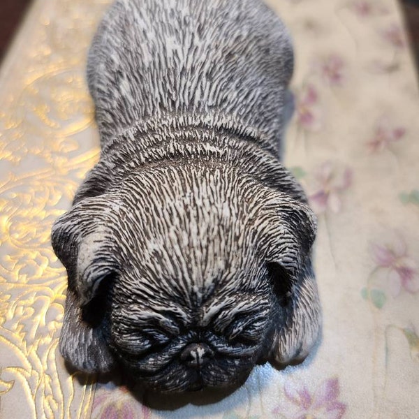 Vintage Pug Art - Etsy