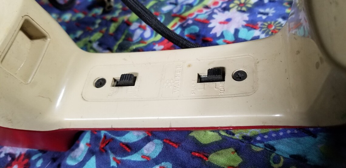 Vintage Walker Red & Tan Telephone Line Test Repair Lineman - Etsy