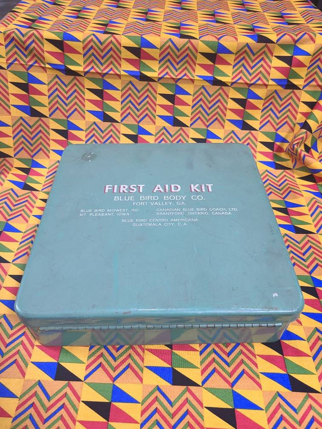 Cool Circa 1960's Blue Bird Body Company Fort Valley GA Automotive ...