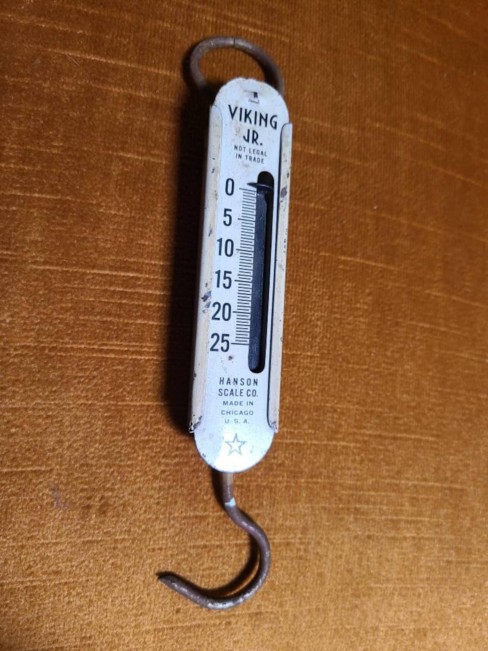Vintage Metal Viking Junior Hanson Scale Company Spring Balance 25 Lb ...