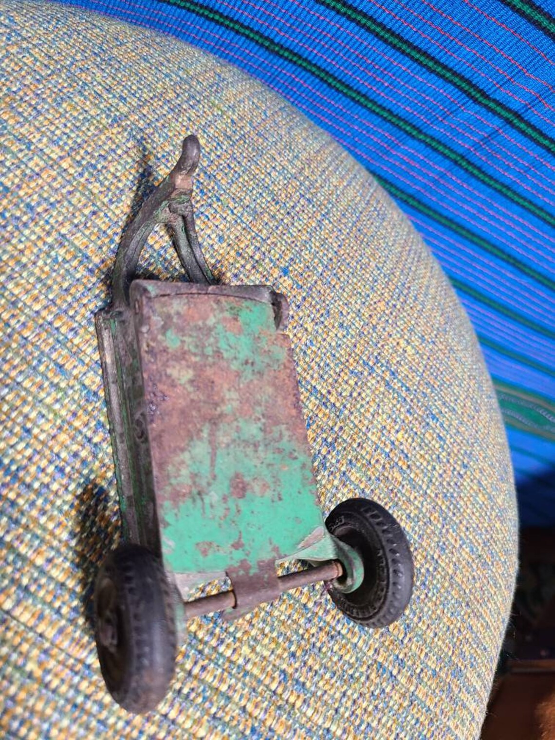 Antique 1940's Green Cast Iron Arcade Balloon 2660 Dumping - Etsy