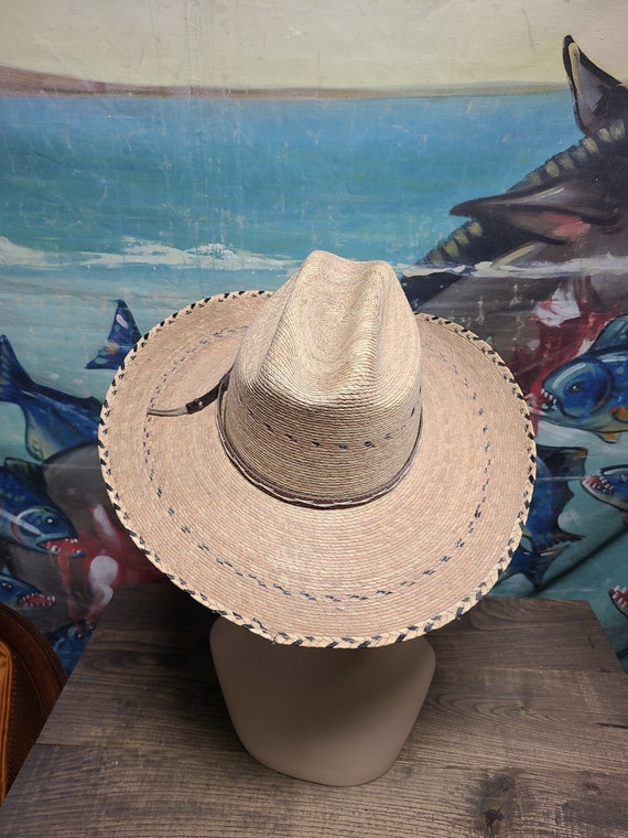 Vintage 1970's Legitimo SAhuayo #57 Mexico Straw Cowb… - Gem