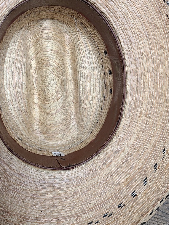 Vintage 1970's Legitimo SAhuayo #57 Mexico Straw Cowb… - Gem