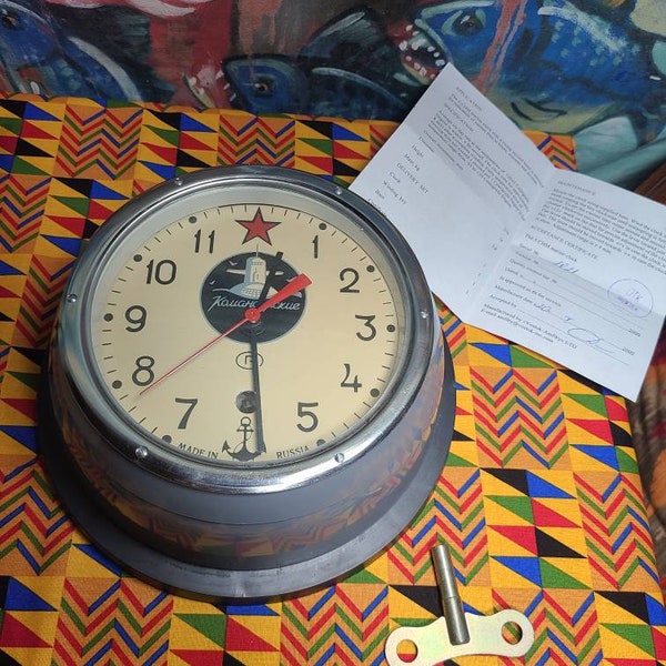 Russian Submarine Clock - Etsy