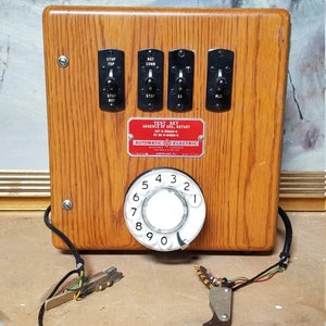 Vintage Antique Automatic Electric Test Set Northlake Illinois Rotary ...