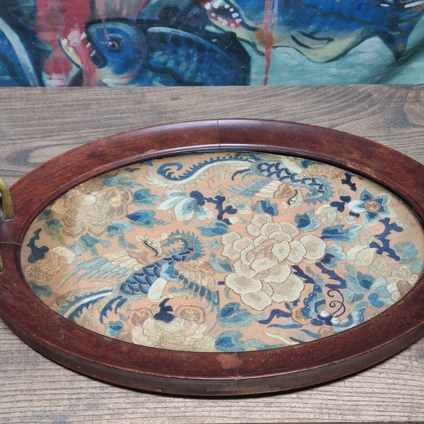 Antique Serving Tray - Etsy