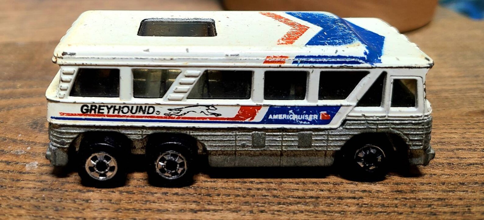 Vintage Tiny Toy Hot Wheels Mattel 1979 Greyhound Americruiser - Etsy