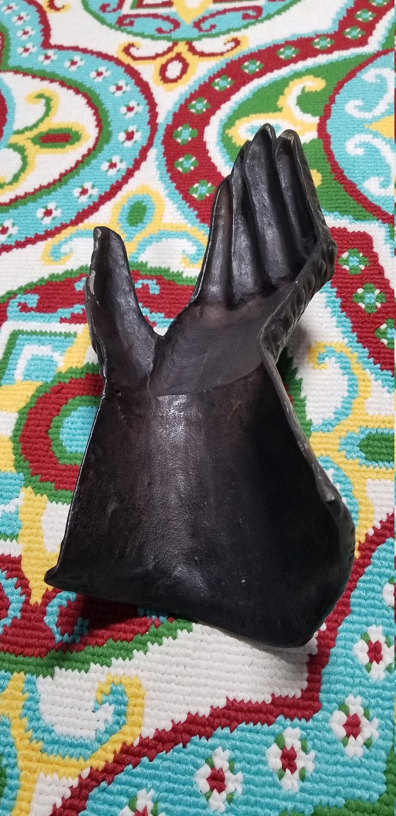 Vintage Nice Heavy Cast Iron Medieval Knight's Gauntlet | Etsy