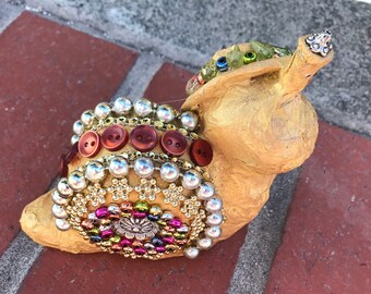 Paper Mache Snail - Etsy