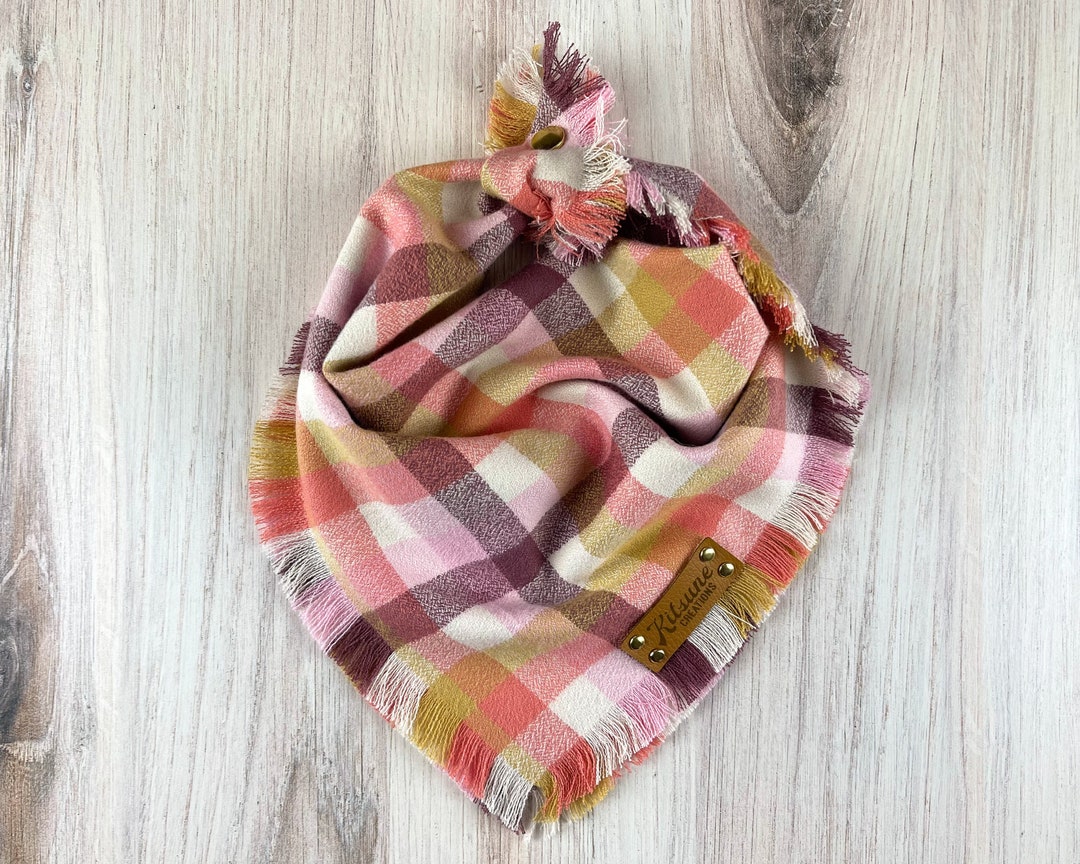 Huckleberry Dog Bandana summer, Spring, Rustic, Flowers, Floral, Summer ...