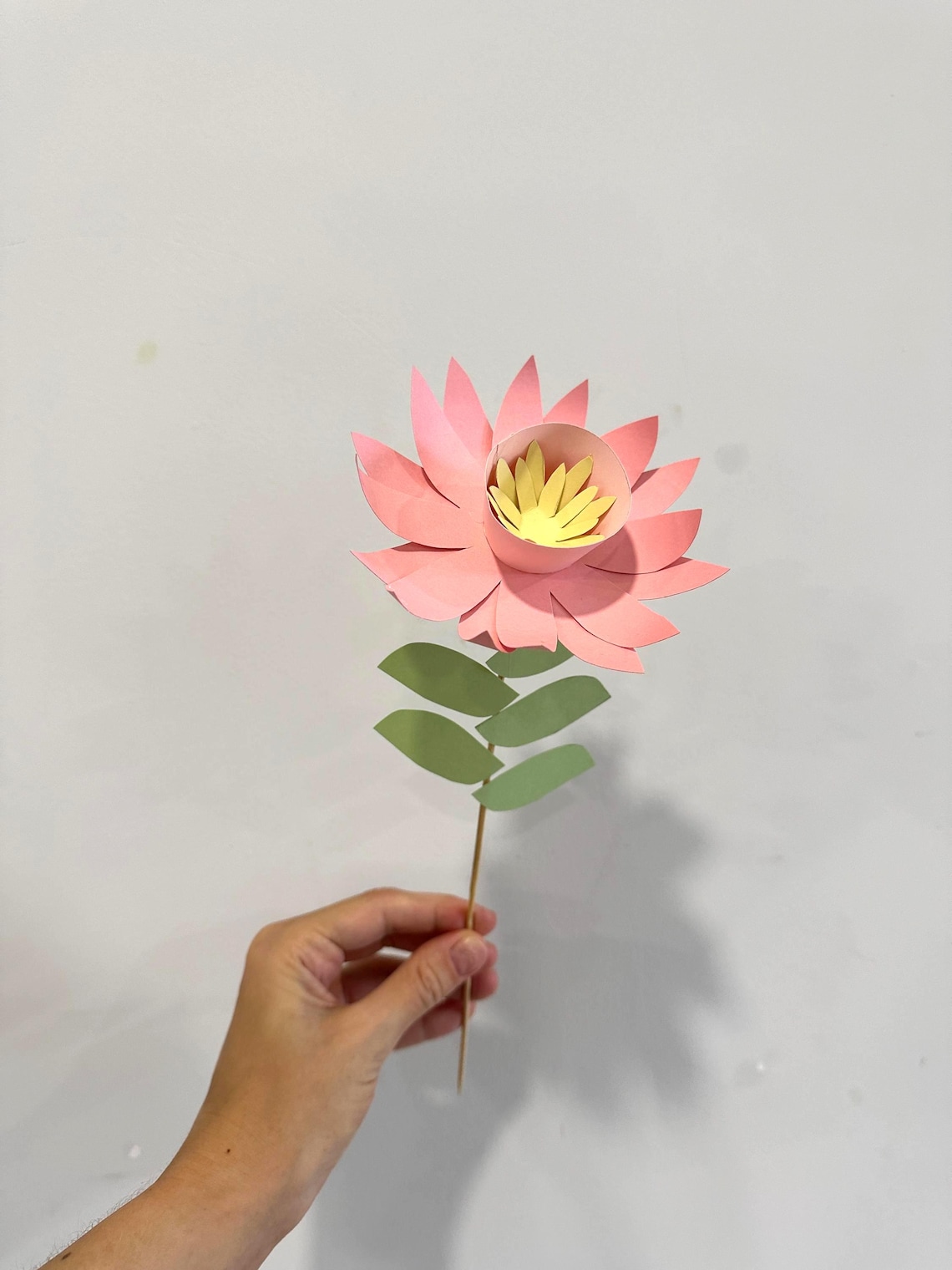 Lily Template SVG & PDF | Paper Flower Pattern - Etsy