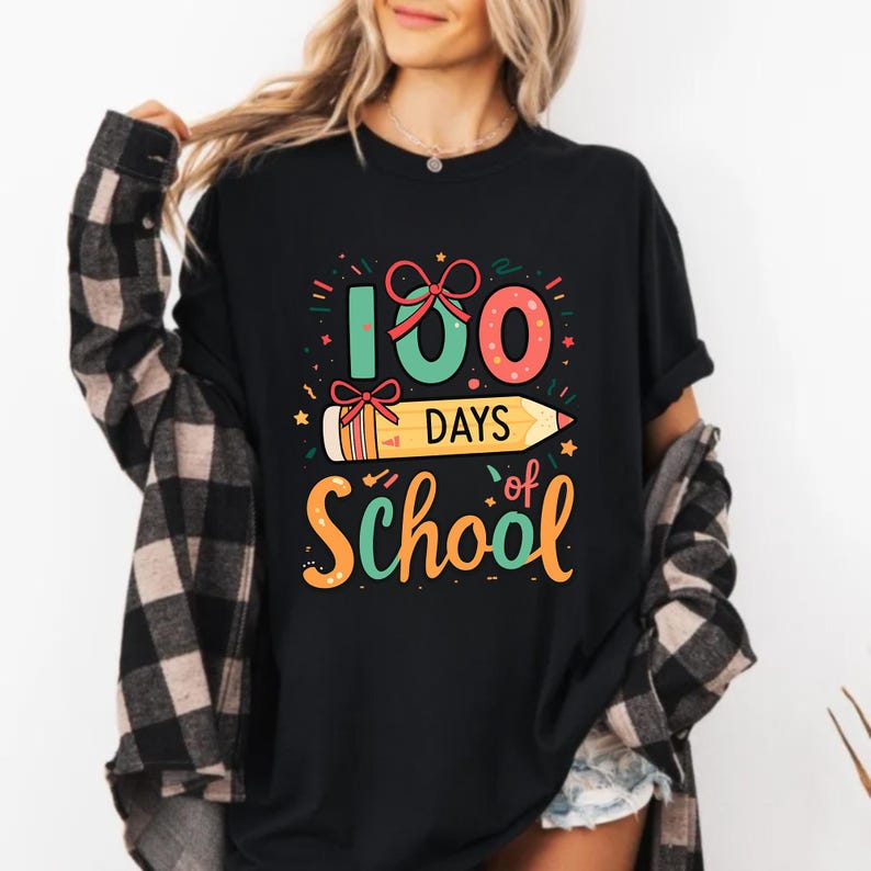 100 Days OF School PNG Bundle | Smarter Collection Artwork | Digital ...