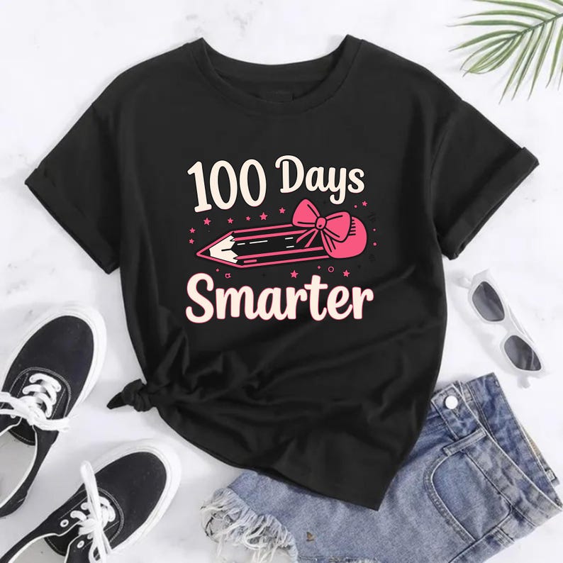 100 Days OF School PNG Bundle | Smarter Collection Artwork | Digital ...