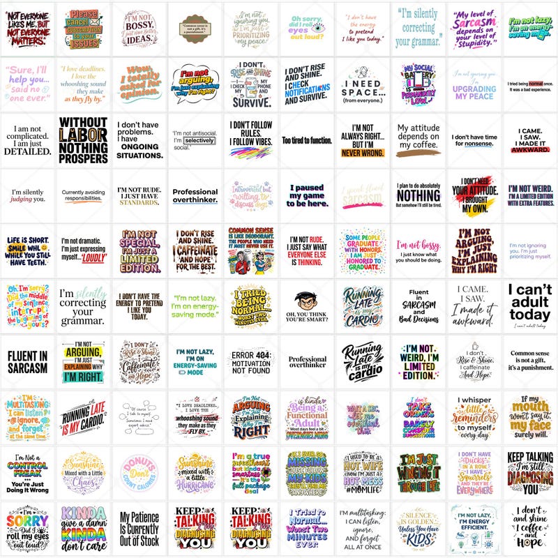 Sarcastic Clipart Png - Etsy